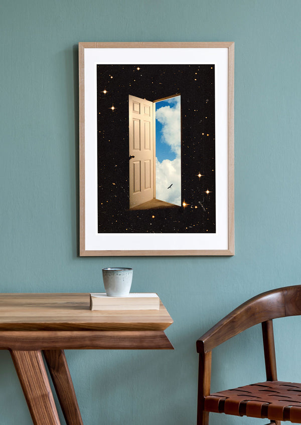 The Portal Collage Print by Taudalpoi – The Underdog Print Shop